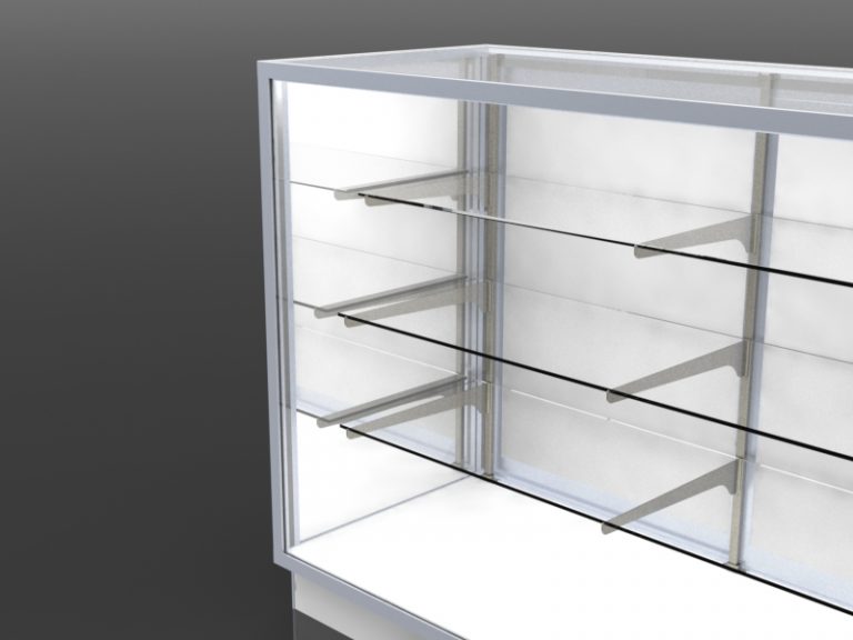 Full Vision Showcase 48"L - Display Case Canada