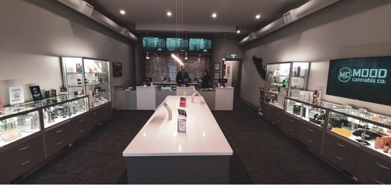 Mood Cannabis - Nanaimo, BC - Display Case Canada